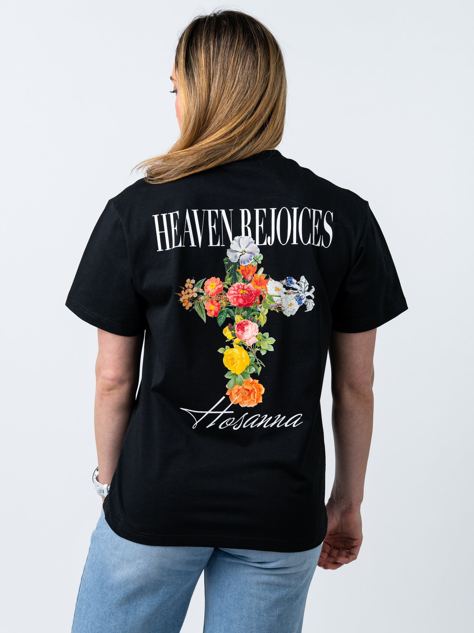 Hosanna Premium Cross Tee - HolStrength