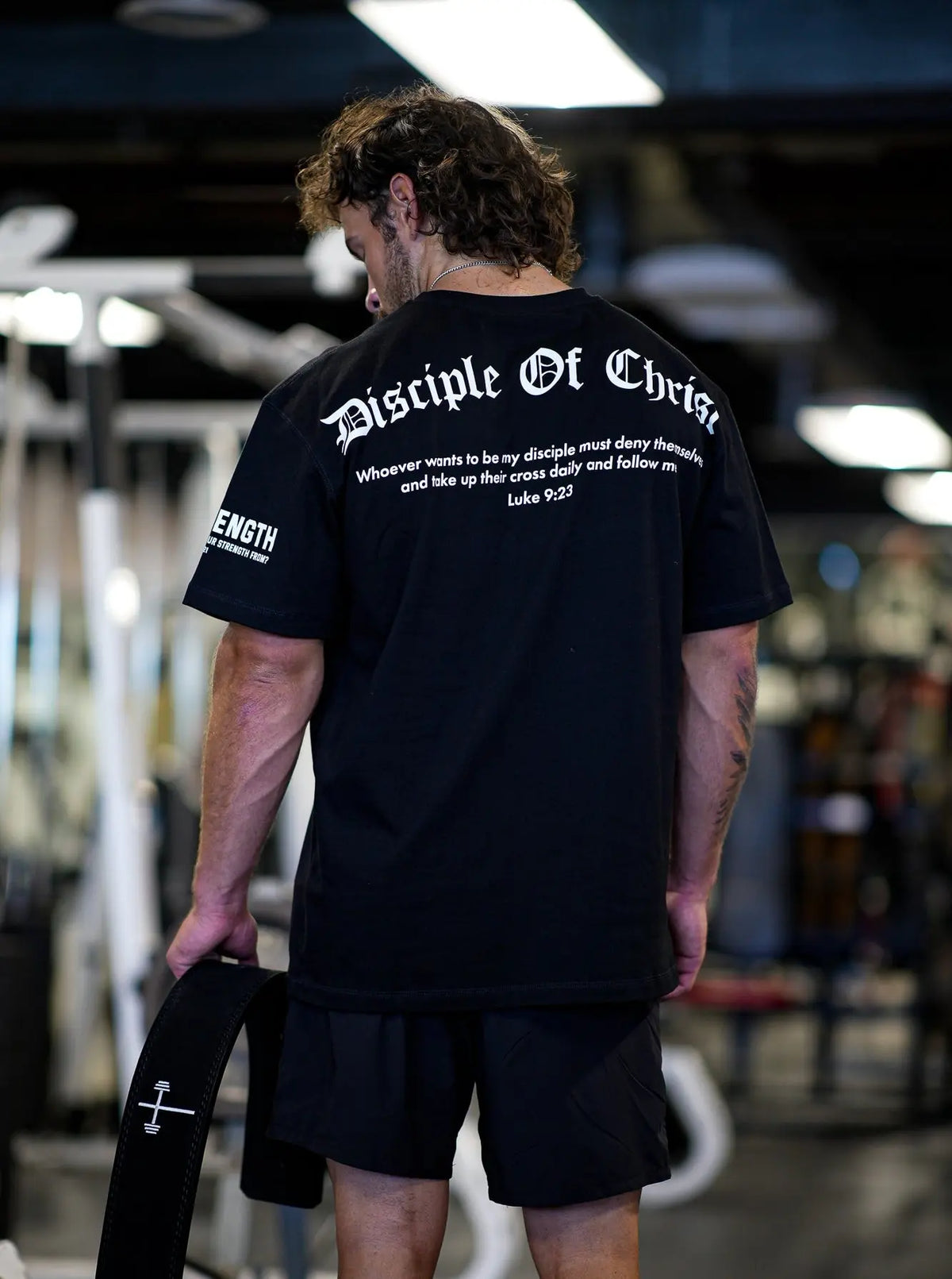 Disciple of Christ Oversized Tee - HolStrength