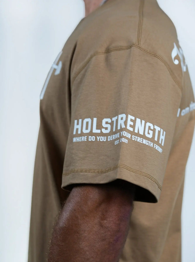 Jesus Is King Oversized Tee - HolStrength