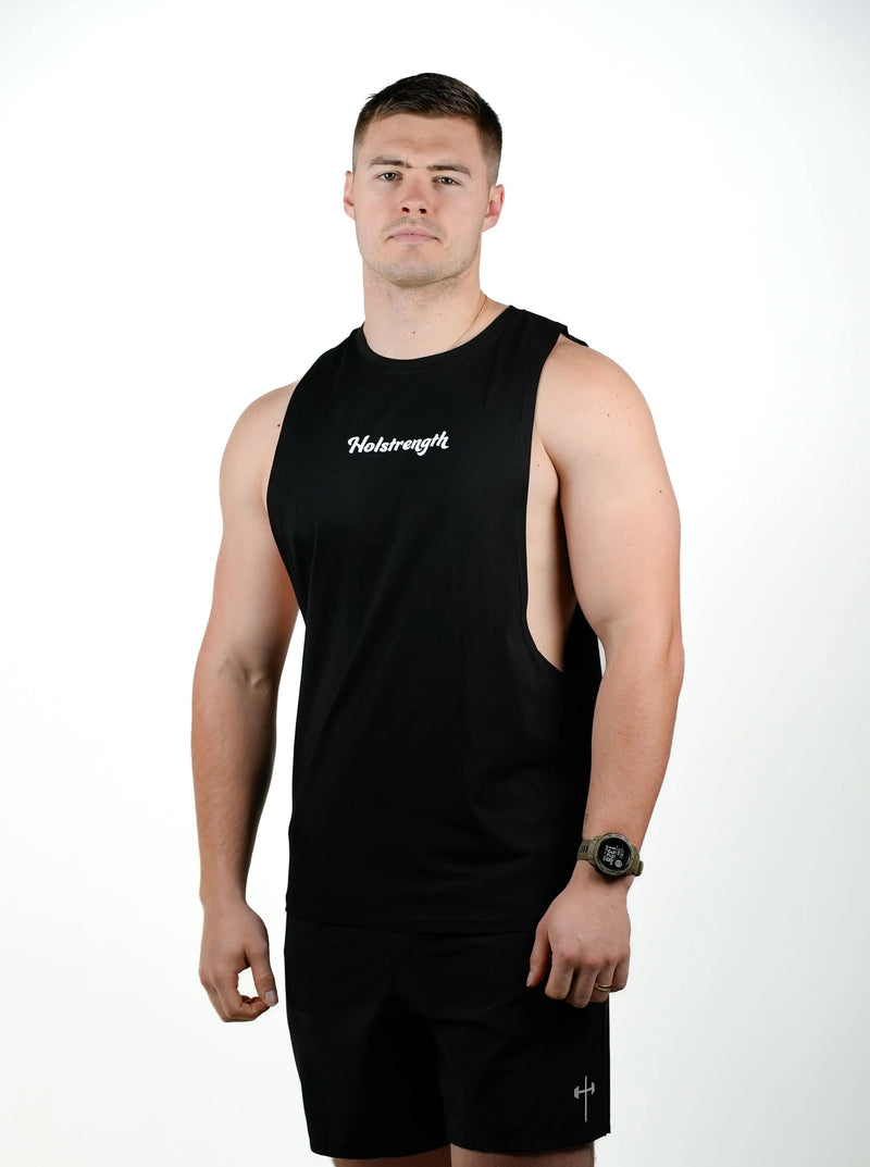 Powered By Faith Cut Off - HolStrength