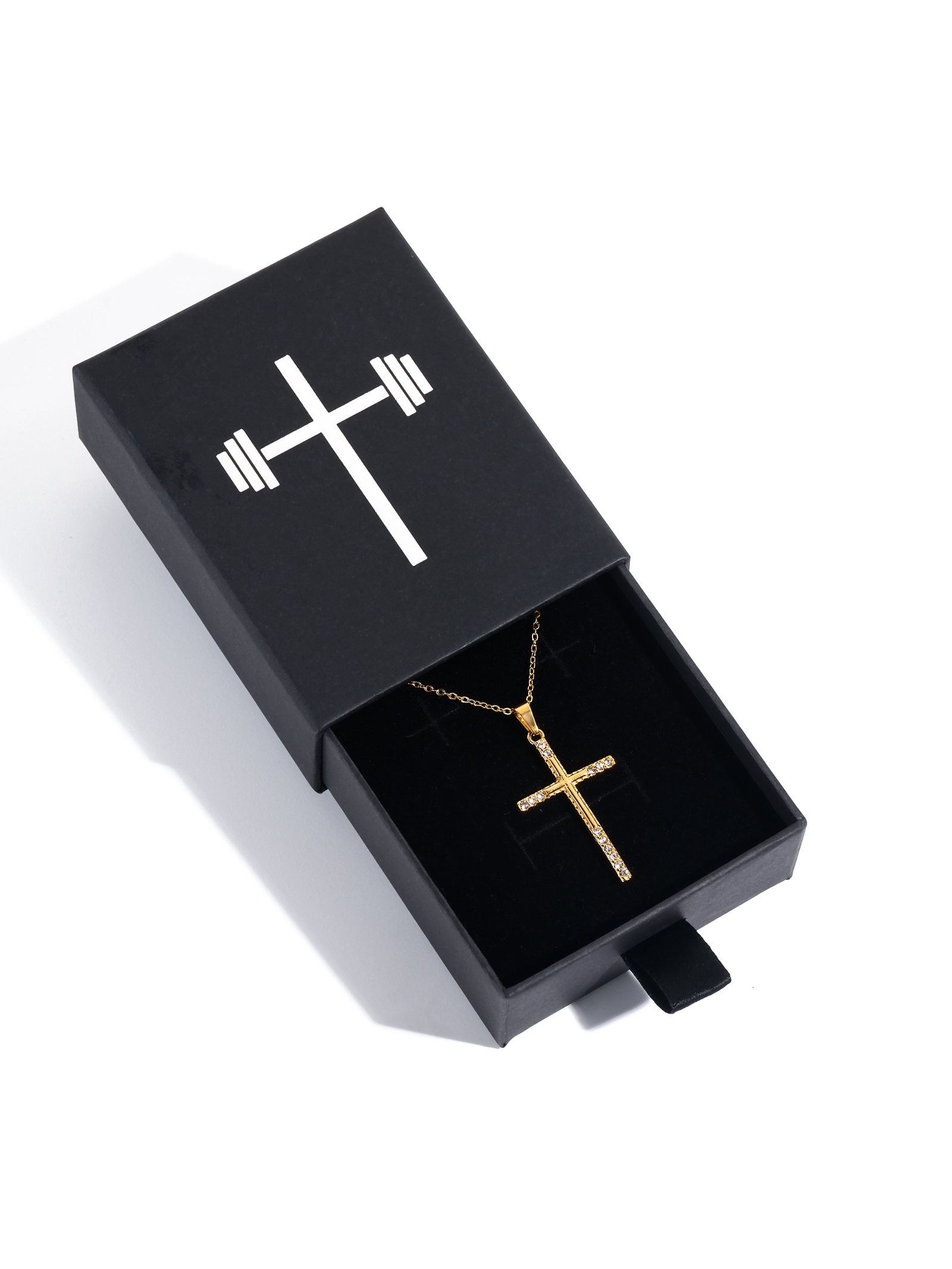 Layered Cross Necklace - HolStrength